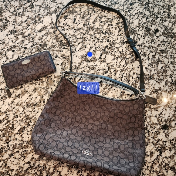 Coach | Bags | Coach Crossbody And Wallet Set | Poshmark